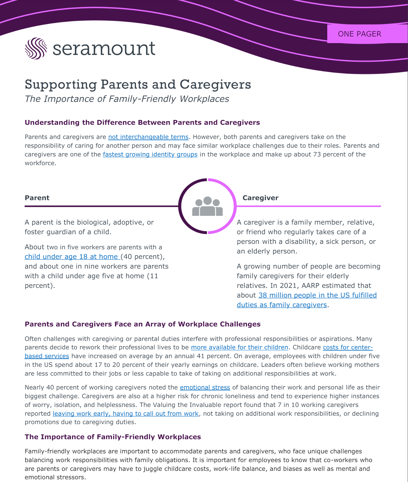 Supporting Parents and Caregivers: Importance of Family-Friendly ...