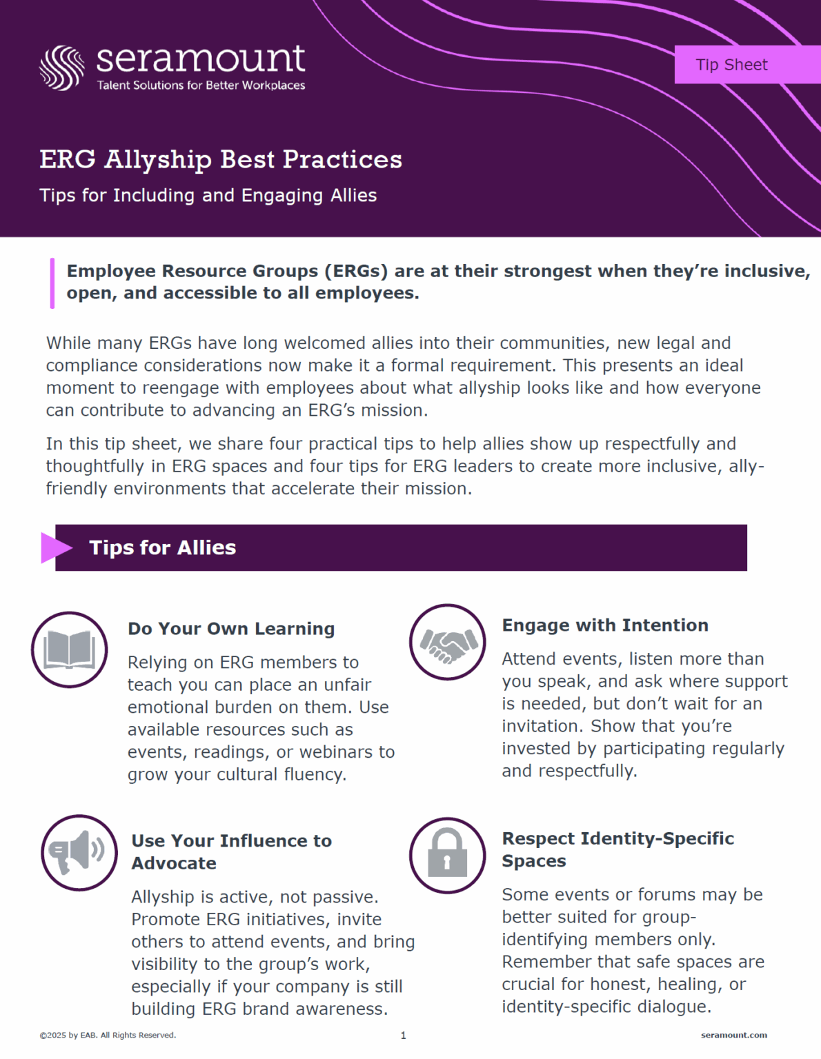 ERG Allyship Best Practices | Seramount