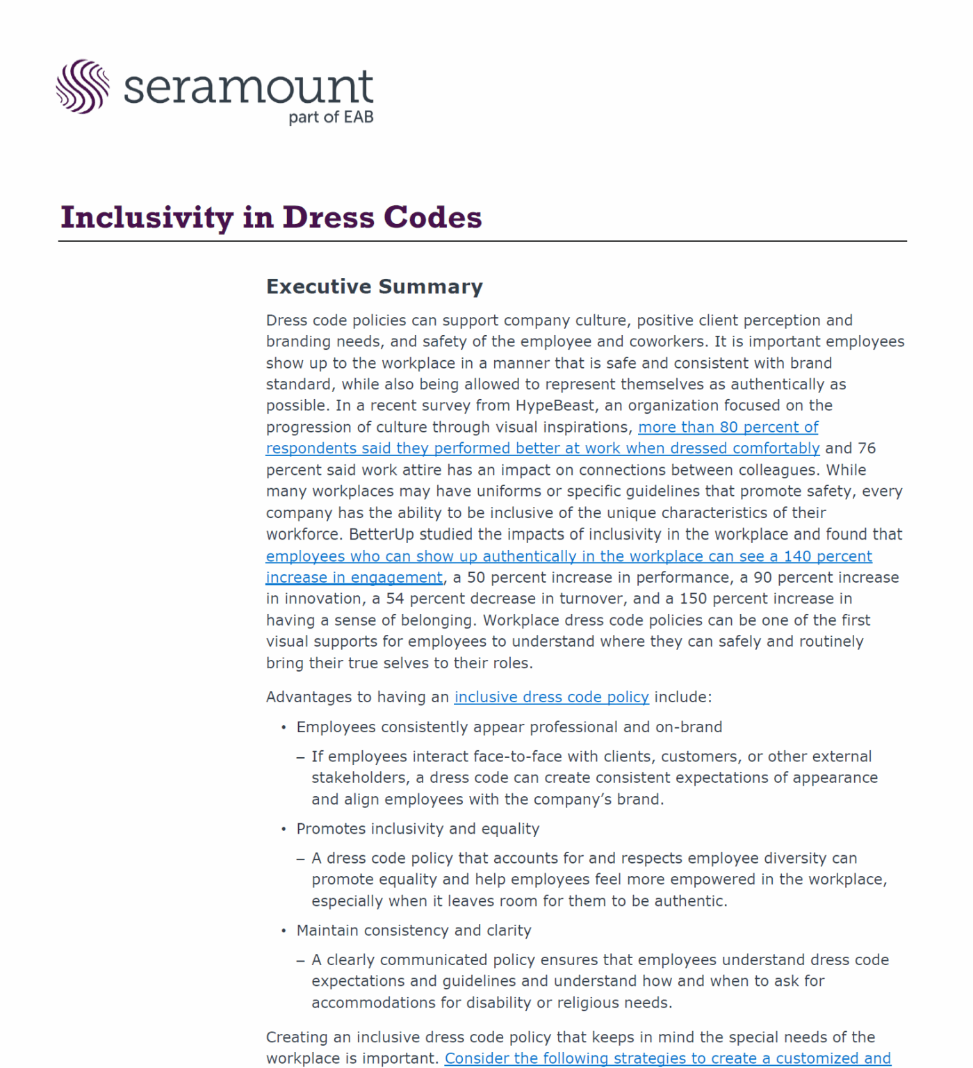 Inclusivity in Workplace Dress Codes | Seramount